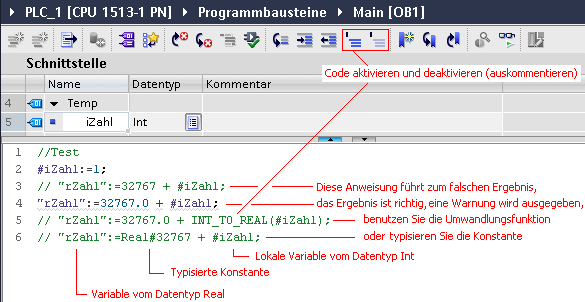 Hilfe: Typisierte Konstante